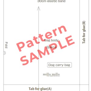 USEFUL Dog Carry Bag PDF Pattern & Recipe - Etsy UK