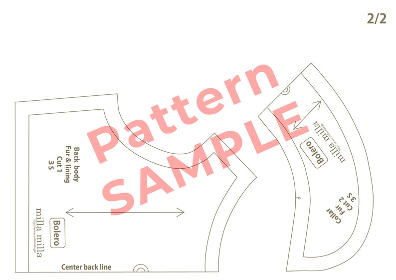 Dog Bolero Sewing Pattern | Dachshund Sizes DS, DM (PDF Pattern) - Etsy