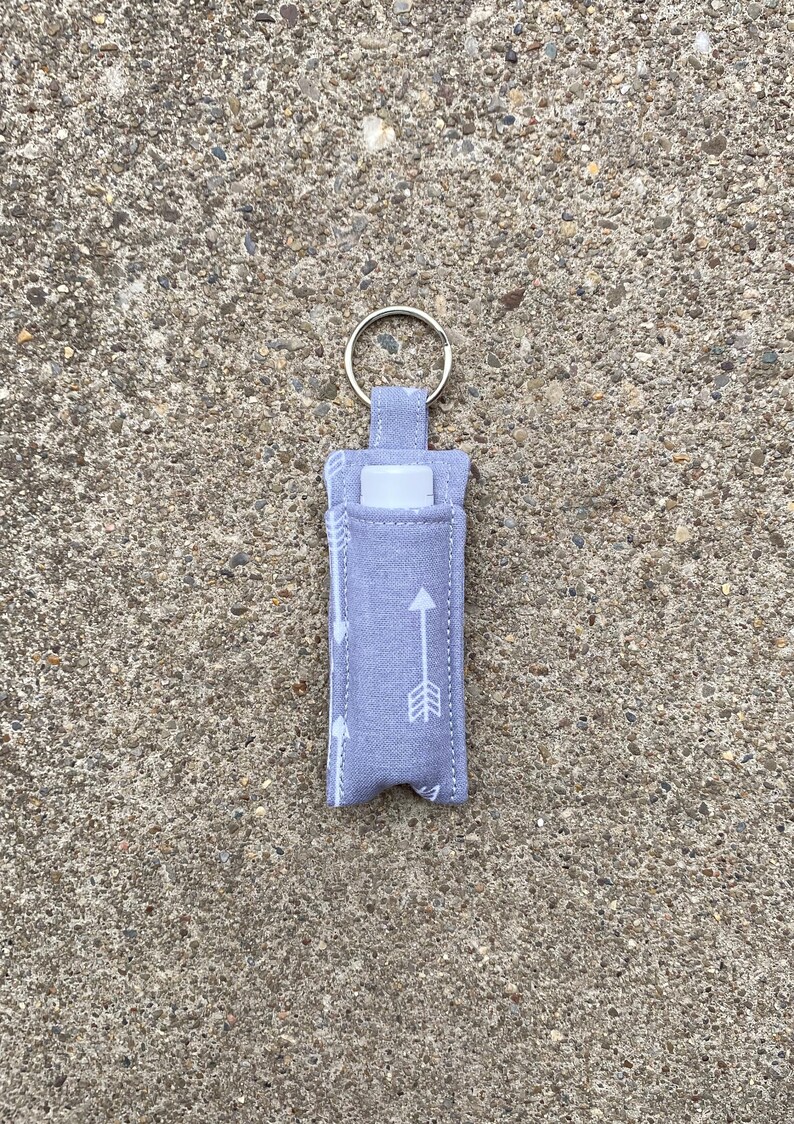 Arrow Fabric Chapstick Holder Keychain, Lip Balm Pouch - Etsy