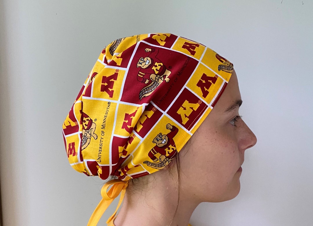 Monogrammed Surgical Scrub Hat Made From University of Minnesota ...