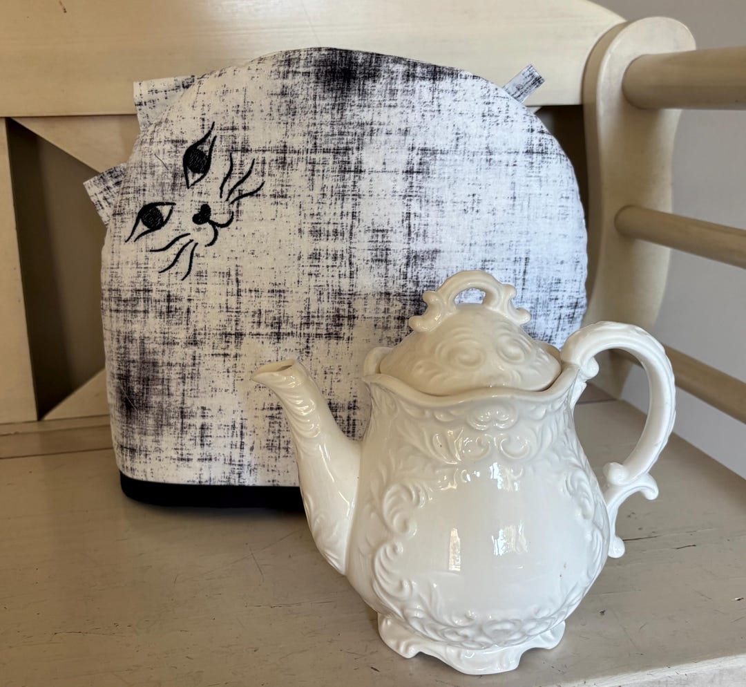 Cat Teapot Cozy, Cat Face Onteapot Cozy, Kitten Face Teapot Warmer, Cat ...
