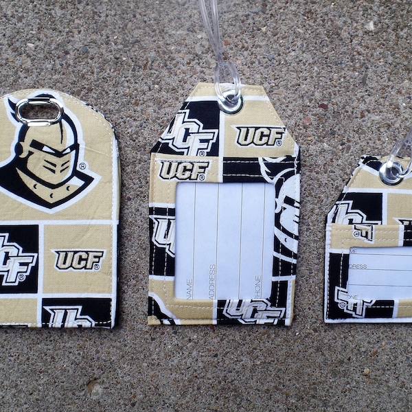 Fabric Luggage Tag - Etsy