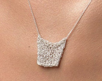 Square pendant | Etsy