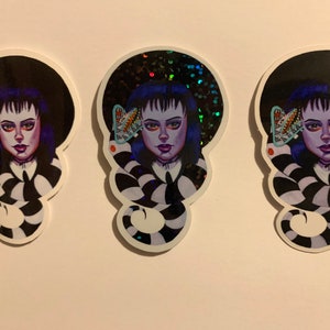 Lydia Deetz beetlejuice Sticker - Etsy