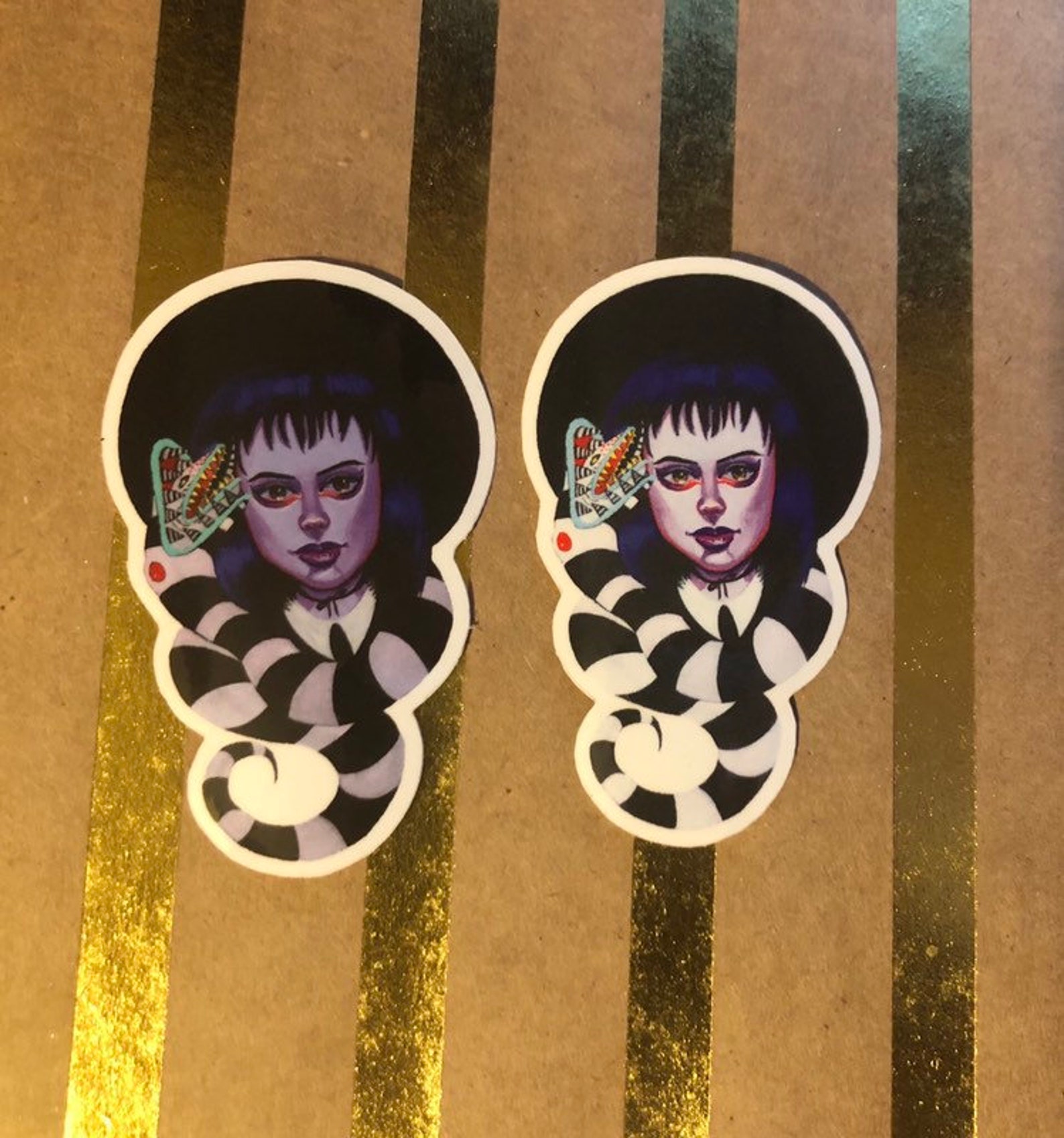 Lydia Deetz beetlejuice Sticker - Etsy