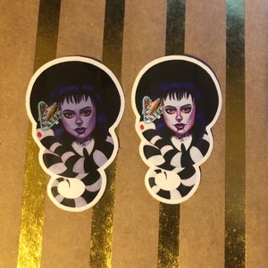 Lydia Deetz beetlejuice Sticker - Etsy