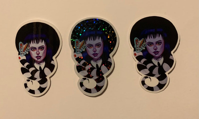 Lydia Deetz beetlejuice Sticker - Etsy