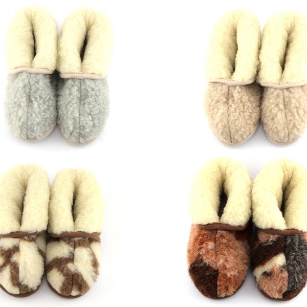 Wool Slipper Boots - Etsy