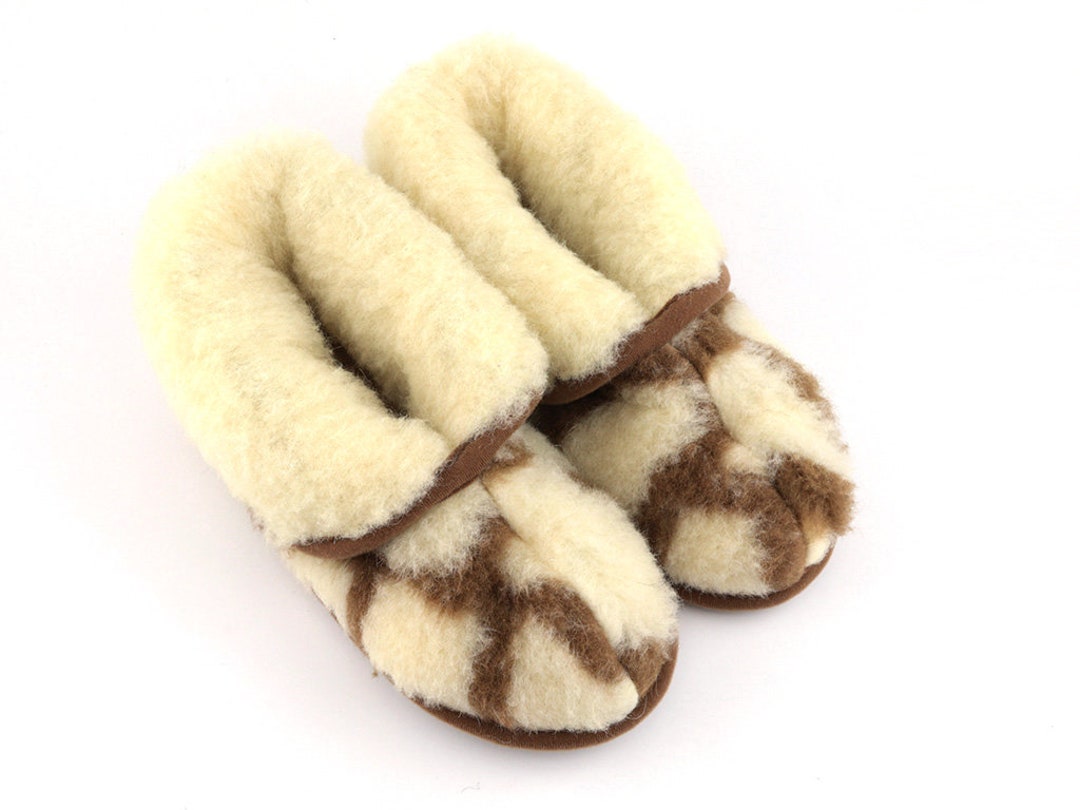 Wool Boots Booties Slippers Ankle Women Ladies White Brown Mixed Colors ...