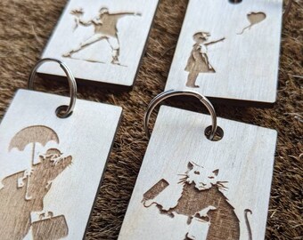 Bristol Keychain - Etsy