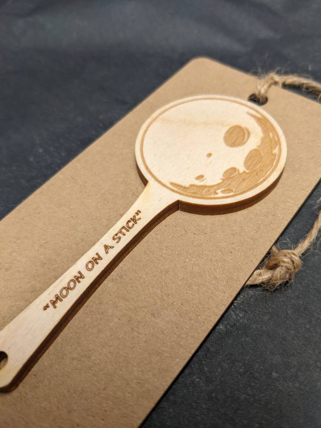 Moon on a Stick - You Want It | Laser Engraved Wooden Gift Idea, Funny ...