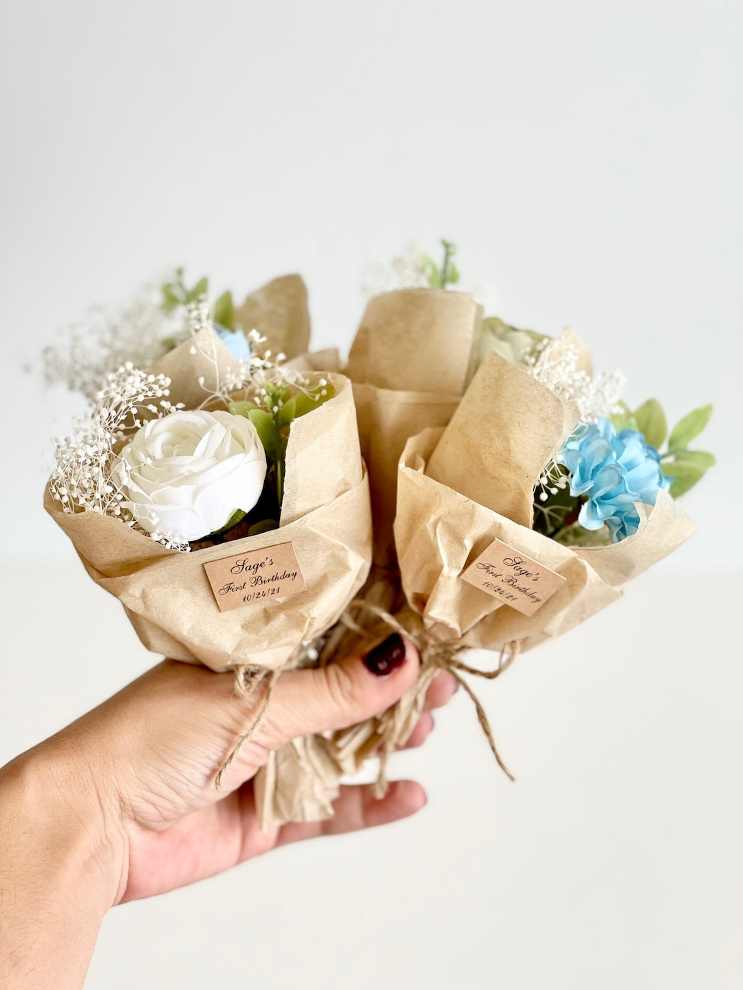 Bulk Mini Bouquets Gifts, Custom Wedding Favors for Guests ...