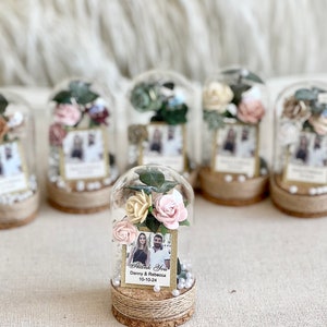 5 Pcs Custom Photo Favors, Wedding Favors for Guests, Party Gifts, Rose ...