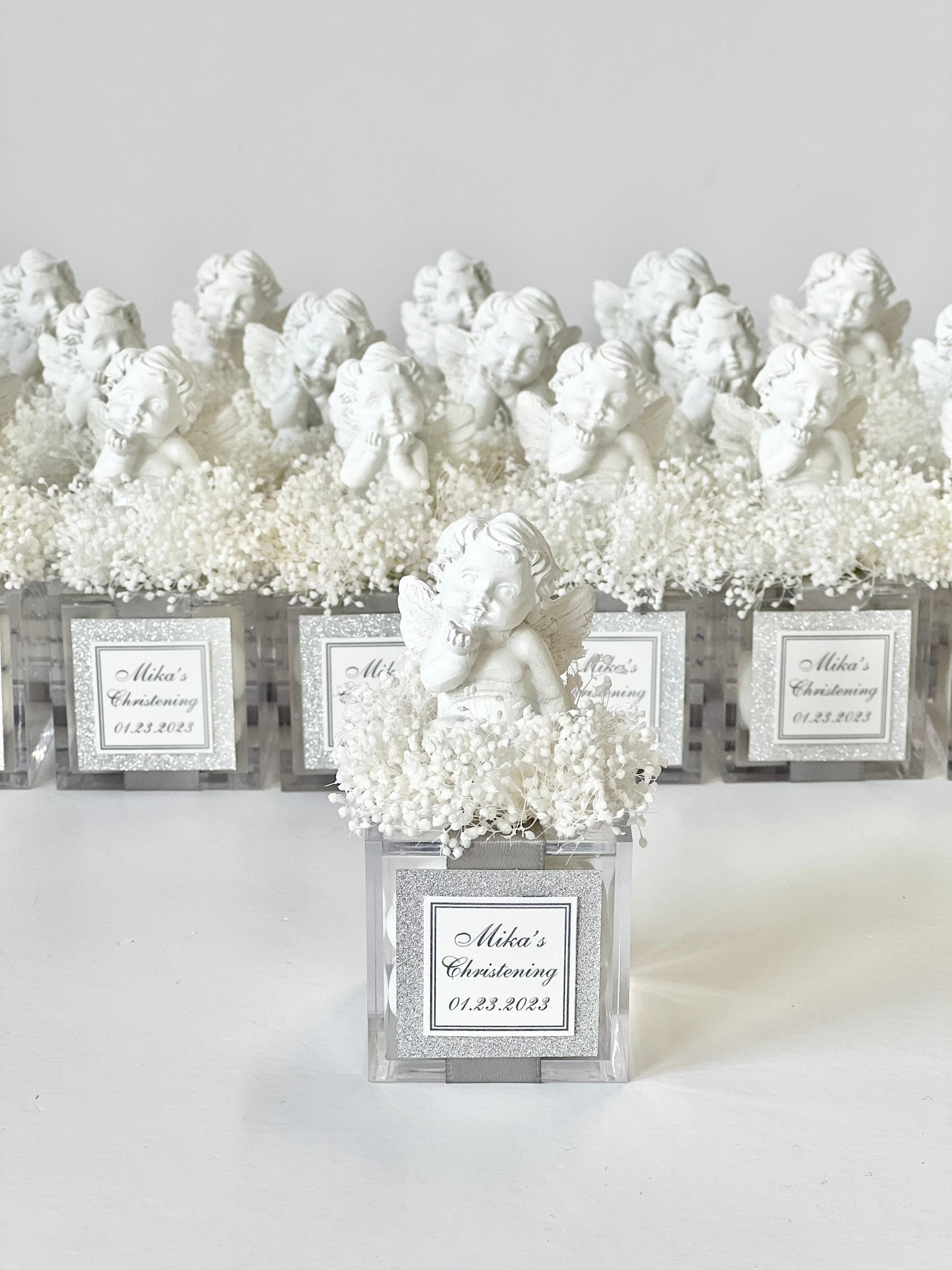5 Pcs Baptism Favors, Christening Favors, Favors Boxes, Angel Favors ...