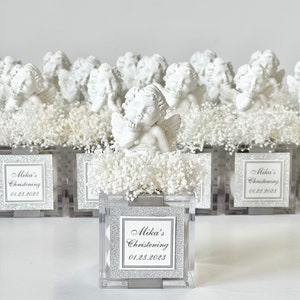 5 Pcs Baptism Favors, Christening Favors, Favors Boxes, Angel Favors ...