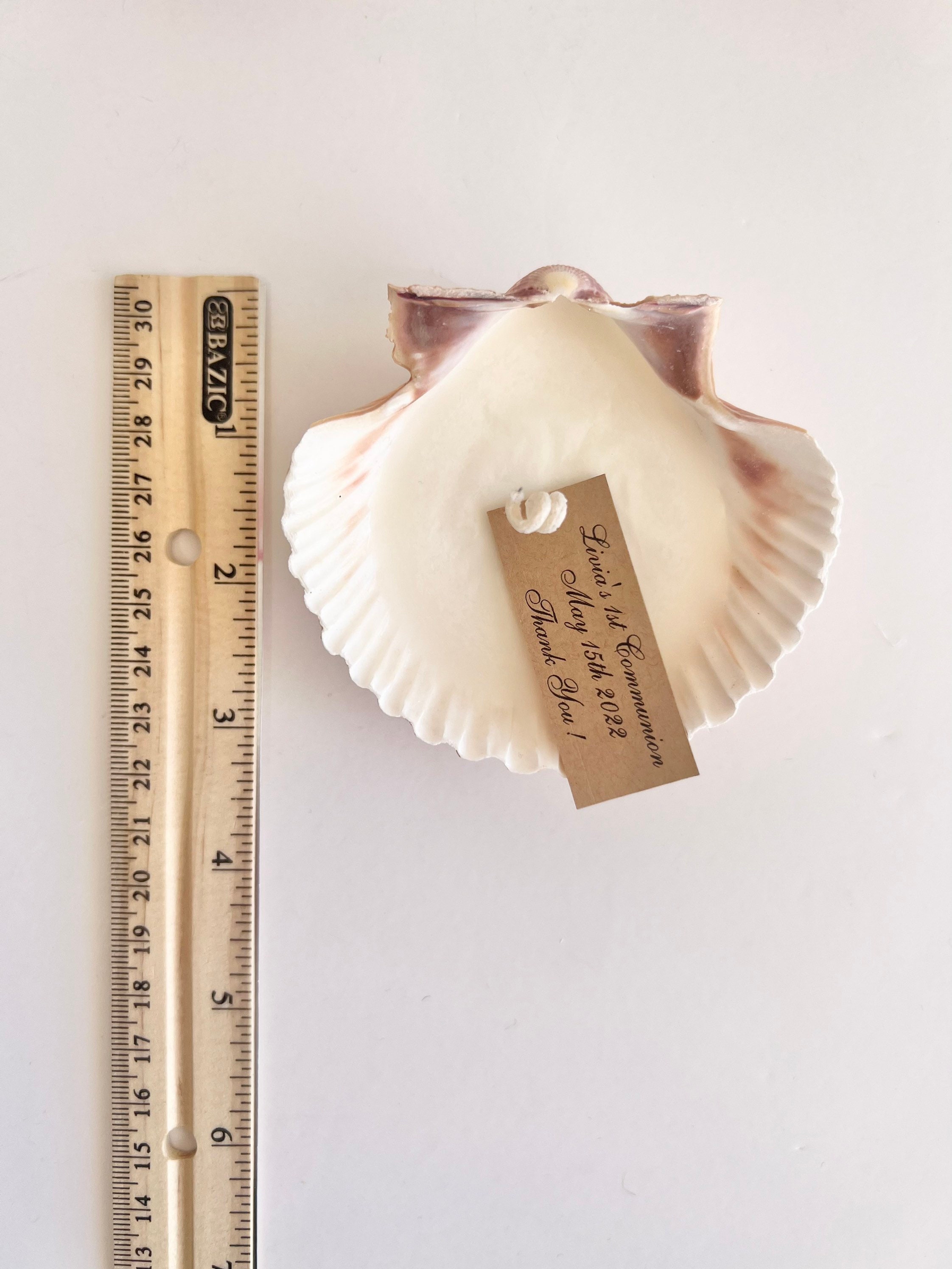 5 Pcs Beach Wedding Sea Shell Candle Favors, Wedding Favors for Guests ...