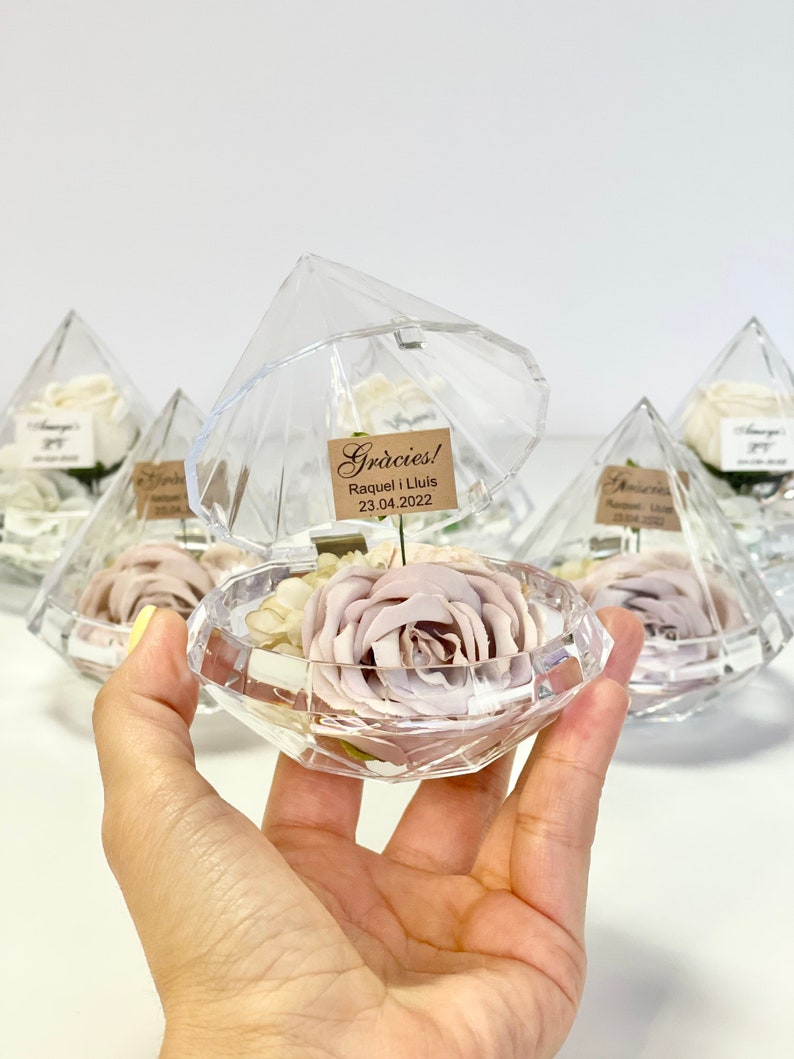 5 Pcs Wedding Favors Favors Diamond Favors Boxes Wedding - Etsy