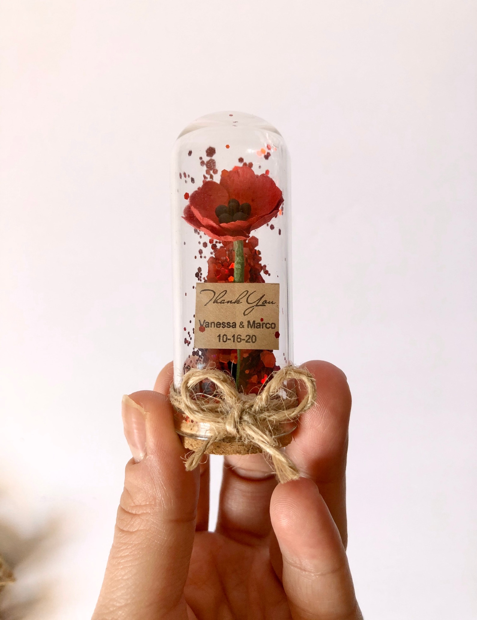 Poppy Wedding Favors for Guests, Custom Party Favors, Personalized ...