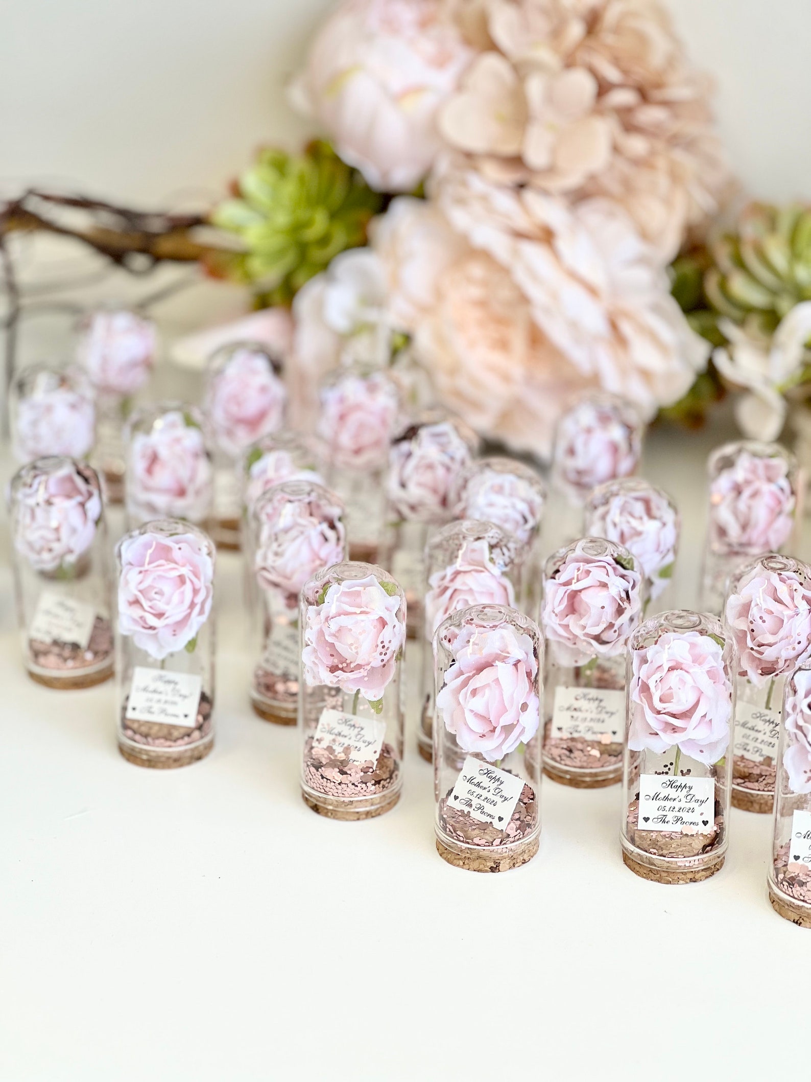 Pink Bulk Wedding Favors for Guests, Custom Party Favors, Personalized ...