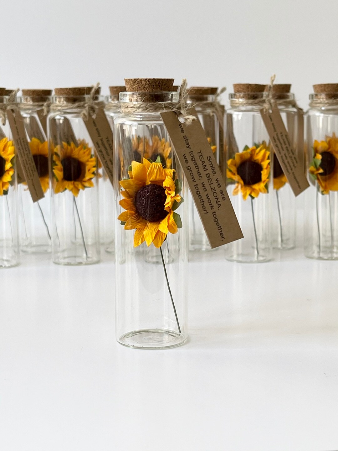 Sunflower Wedding Favors for Guests, Custom Party Favors, Personalized ...