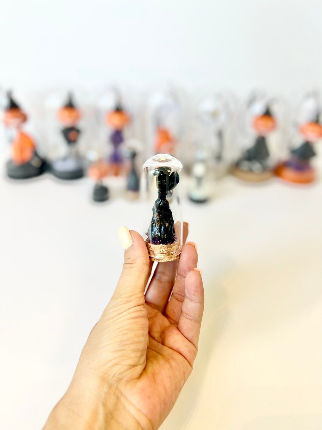 Small Halloween Table Decor, Halloween Decor, Halloween Dome Jar ...