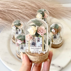 5 Pcs Custom Photo Favors, Wedding Favors for Guests, Party Gifts, Rose ...