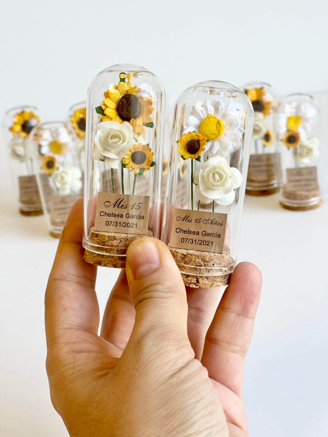 Sunflower Wedding Favors for Guests, Custom Party Favors, Personalized ...