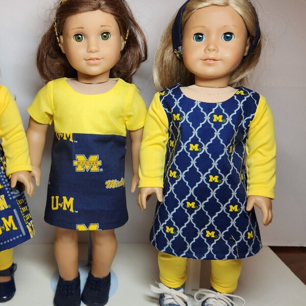 University of Michigan Dress - Etsy