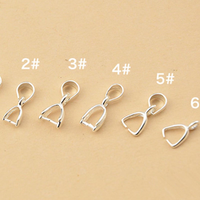 Sterling Silver Bail - Etsy