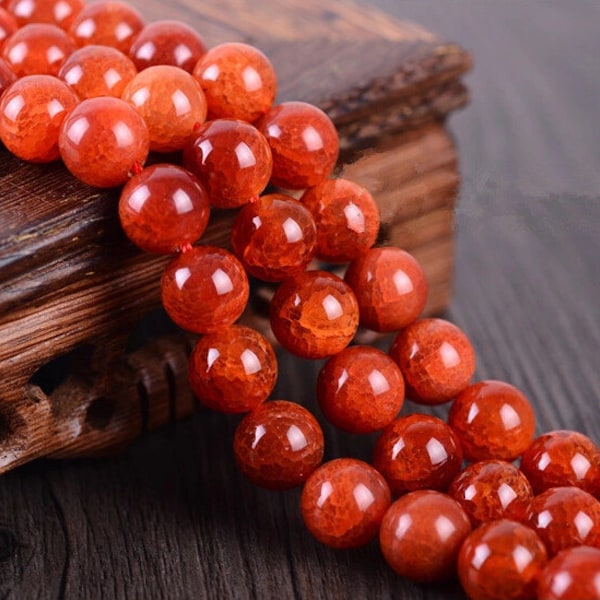 Round Agate Beads - Etsy