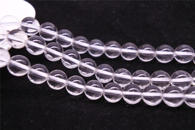 4mm-16mm Grade AA Natural White Crystal Quartz Beads Clear | Etsy