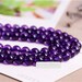 Natural Grade 4A Amethyst Beads 4mm-10mm, Smooth Round, 15.4 Inch ...