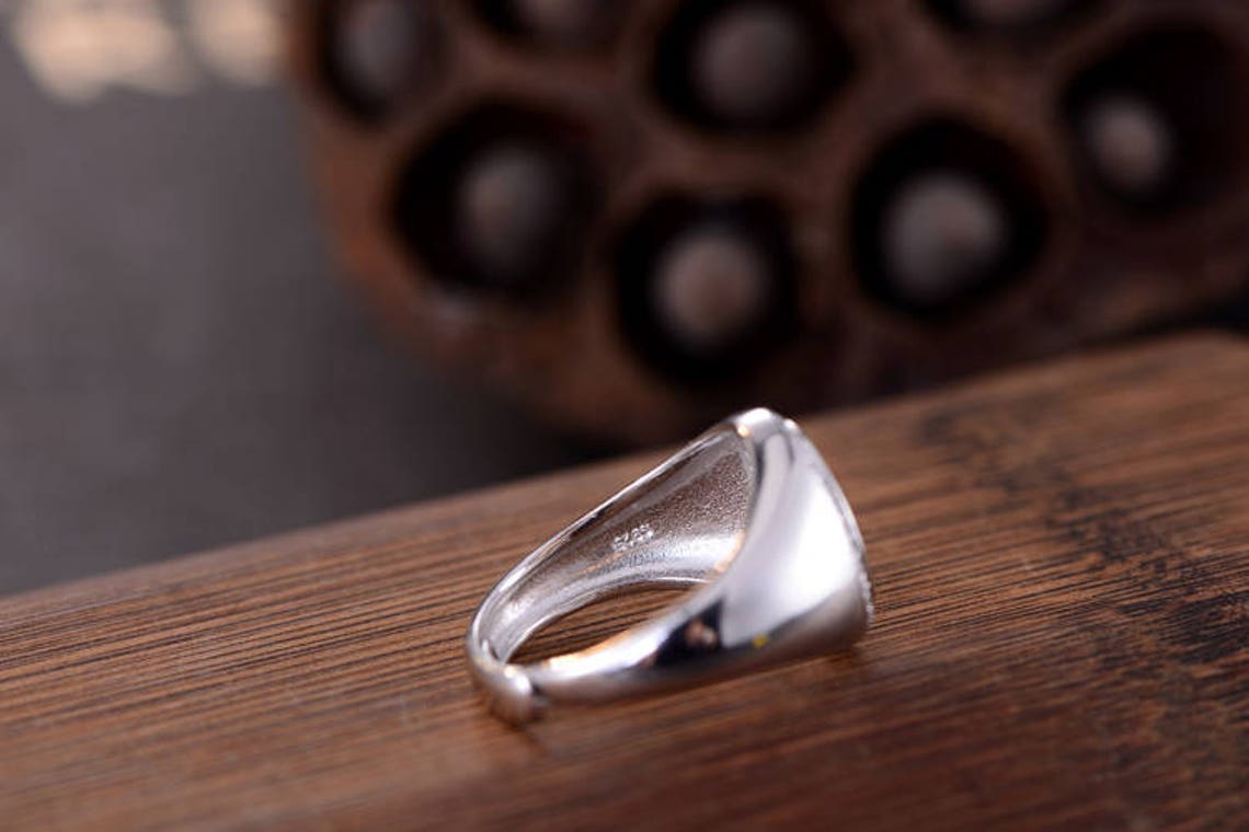 Ring Blank 10x12mm Oval Blank Adjustable Ring Setting - Etsy