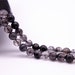 Grade AA Natural Black Rutilated Quartz Beads Smooth Round - Etsy