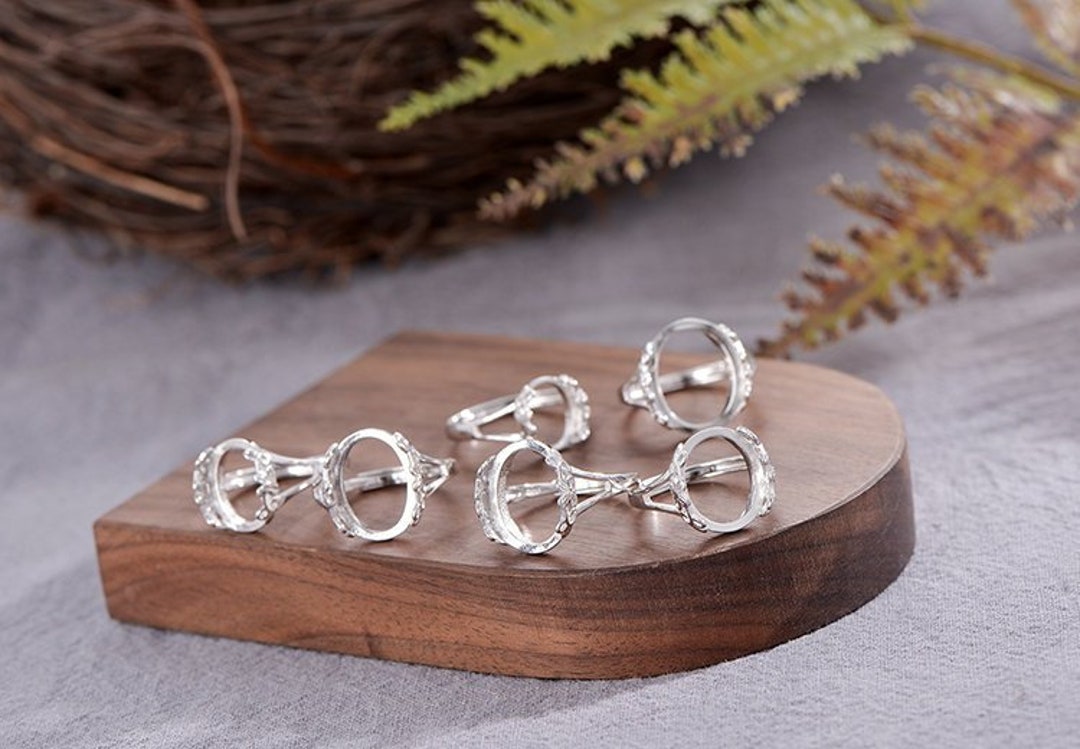 Ring Blank 6x9mm/8x10mm/9x11mm/10x13mm/11x14mm/11x15mm/12x15mm/13x16mm ...