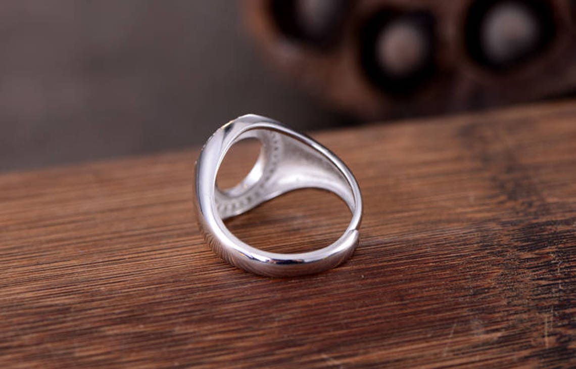 Ring Blank 10x12mm Oval Blank Adjustable Ring Setting - Etsy