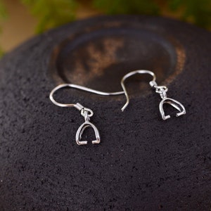Sterling Silver Earring Settings for Any Shape Gemstones White Gold ...