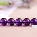 4mm-10mm Natural Amethyst Beads, Grade AAA, Smooth Round, 15.4 Inch ...