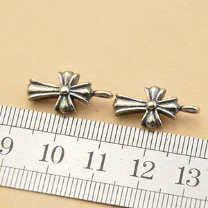 Thai Sterling Silver Cross Pendant / Dangle, 2 Sizes to Choose (P093T ...