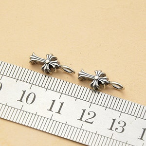 Thai Sterling Silver Cross Pendant / Dangle, 2 Sizes to Choose (P093T ...