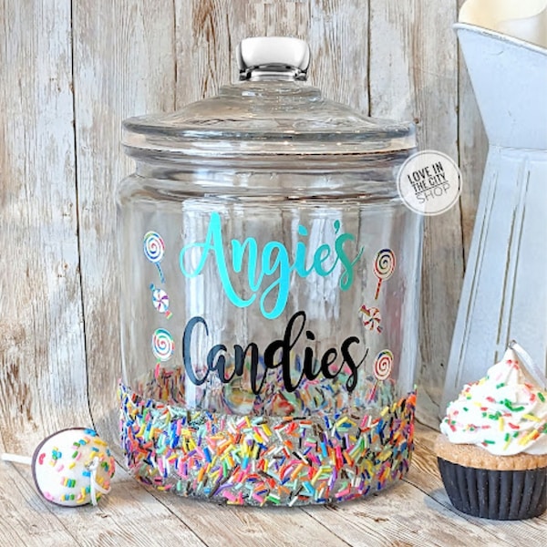 Candy Jar - Etsy