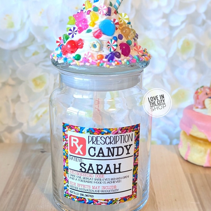 Candy Jar Labels - Etsy