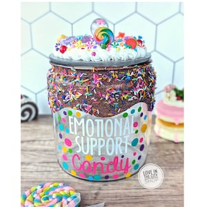 Candy Jar - Etsy
