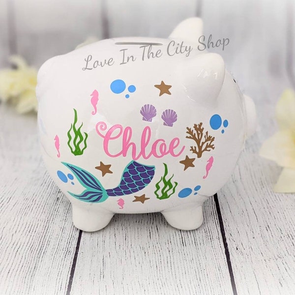 Custom Piggy Bank - Etsy