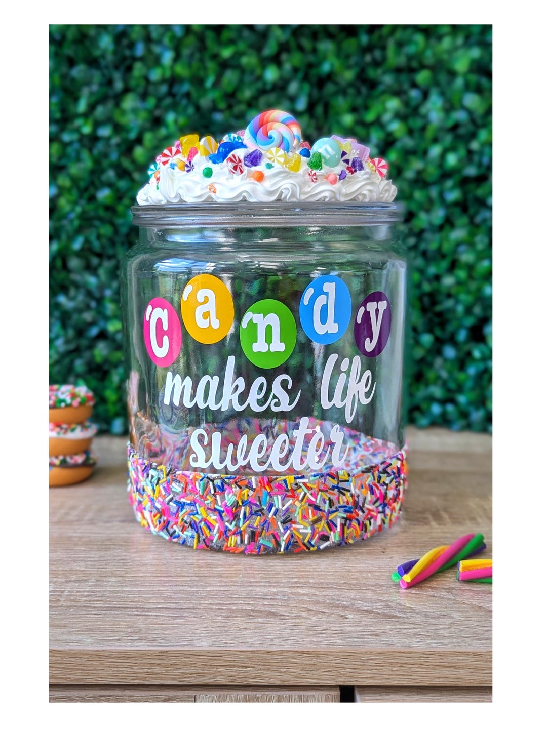 Funny Candy Jar, Office Candy Jar, Glass Candy Jar, Candy Bowl, Glass ...