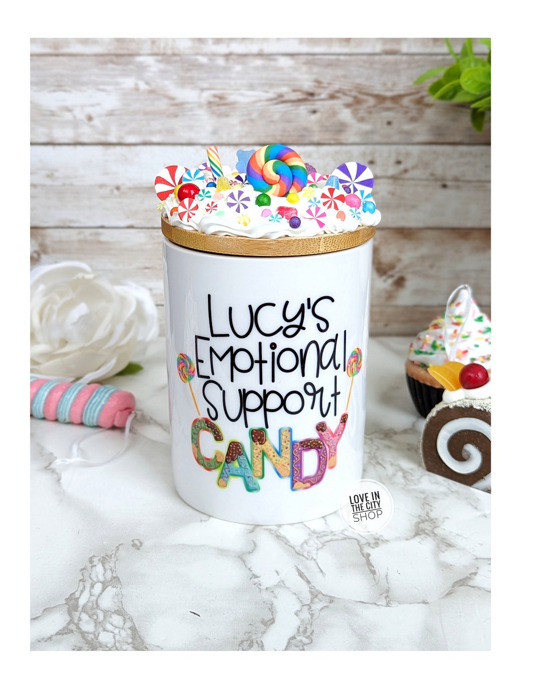 Custom Funny Candy Jar, Motivational Gift, Custom Candy Jar, Boss Candy ...