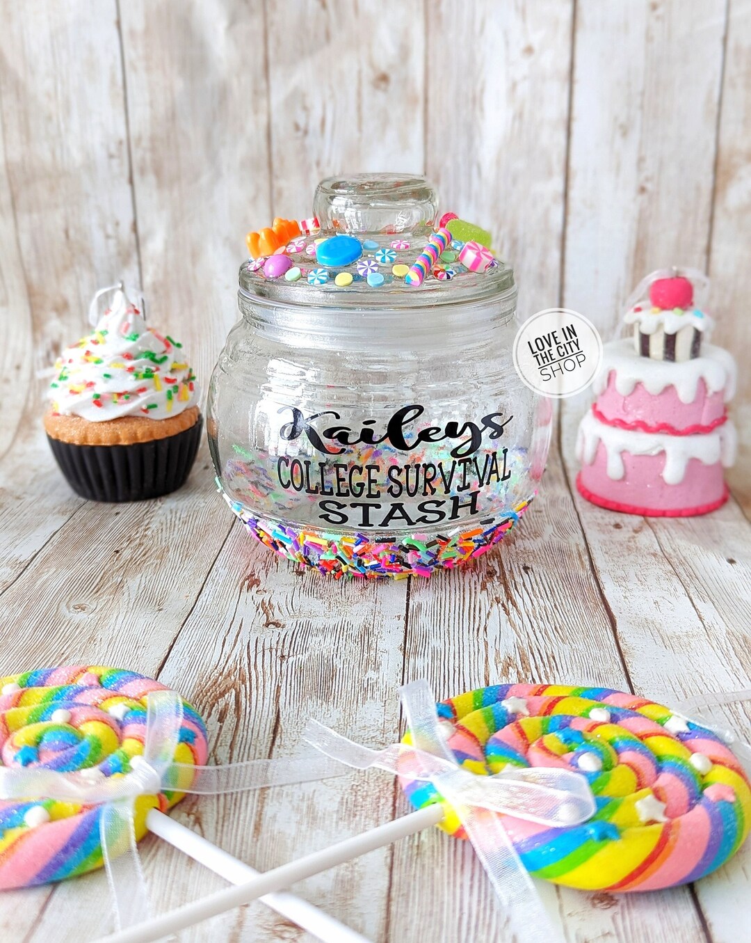 Office Candy Jar College Gift College Candy Jar - Etsy