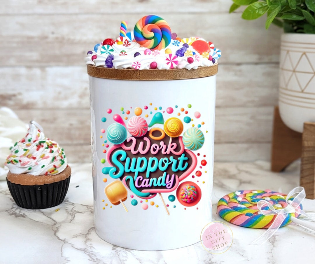 Funny Therapy Candy Jar Motivational Gift Custom Office Desk - Etsy