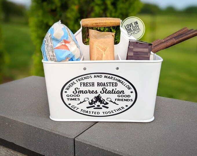 Smores Station, Smore Caddy, Camping Caddy, Smores Container, S'mores ...