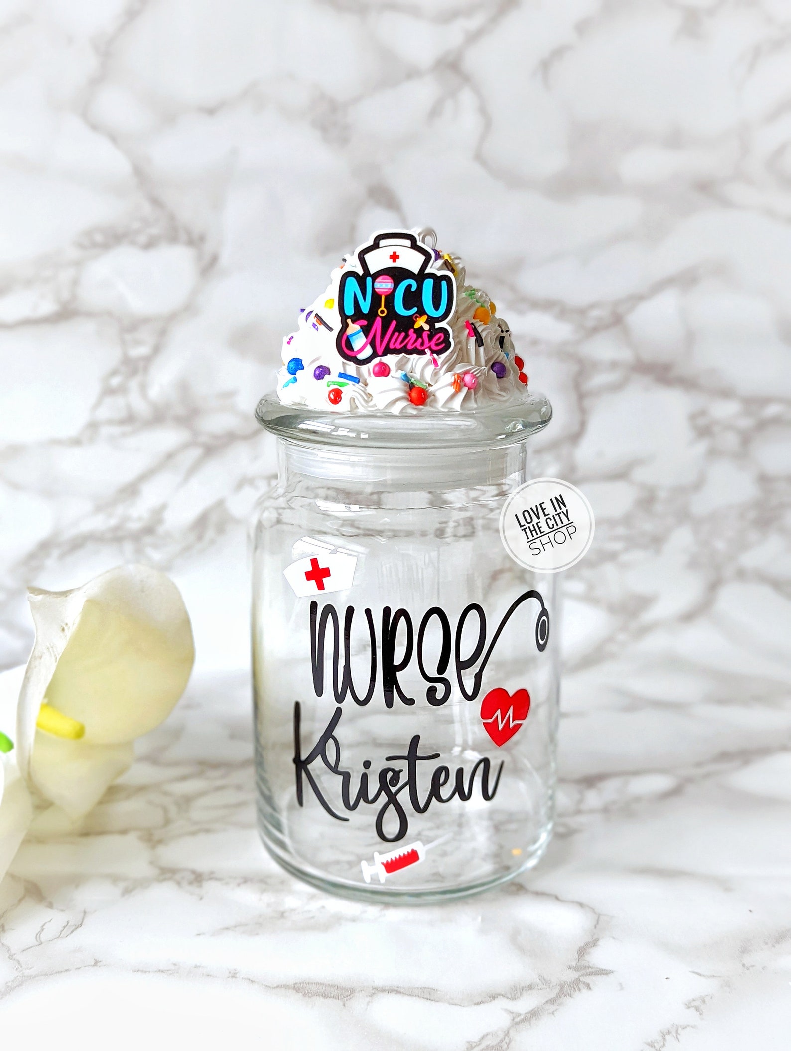 Nurse Candy Jar Gift for Nurse Nurse Gift NICU Nurse - Etsy